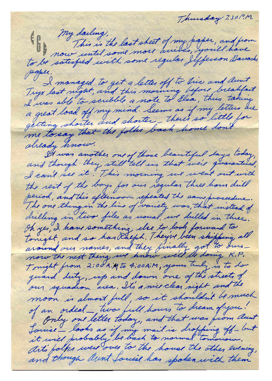 Some Things Michaela Made: Letter From Edward