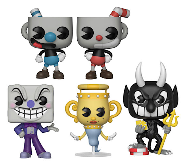 CUPHEAD Plush & Pop!Vinyls from Funko! (Feb 2018)
