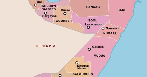 Yusuf Garaad: Gobollada Soomaaliya tan iyo Xorriyaddii 1960