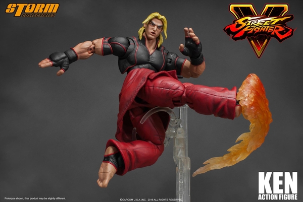 Super Punch: Deluxe Street Fighter V Ken figure
