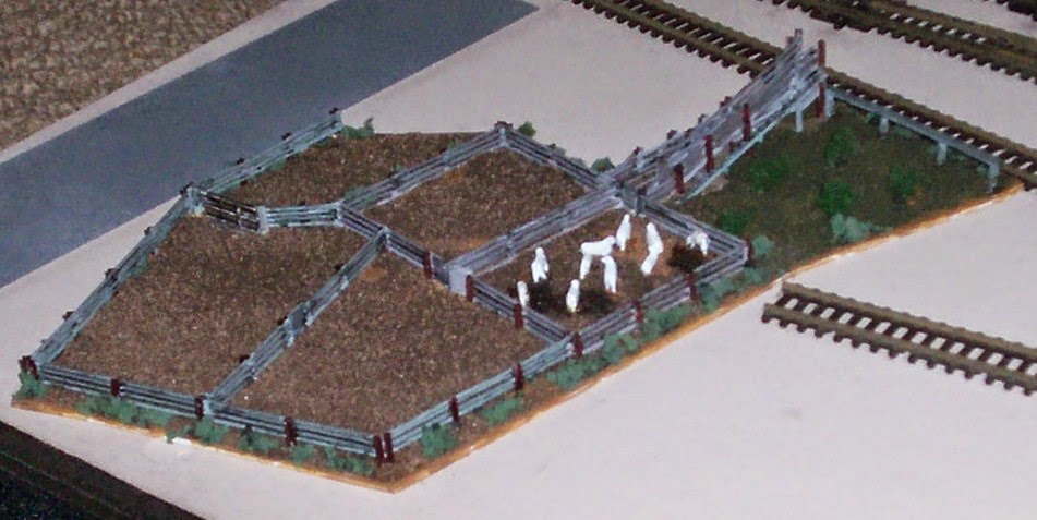 Strathalbyn in N scale: Lineside