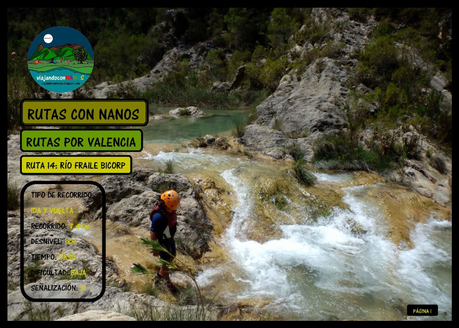 viajandoconNANOS: RUTA14: DESCENSO DEL RÍO FRAILE EN BICORP - RUTAS POR ...