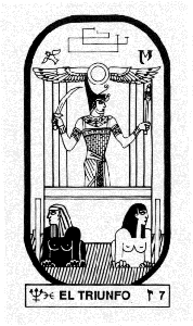 TAROT Y CABALA: Capitulo VII ARCANO No. 7 "EL TRIUNFO"