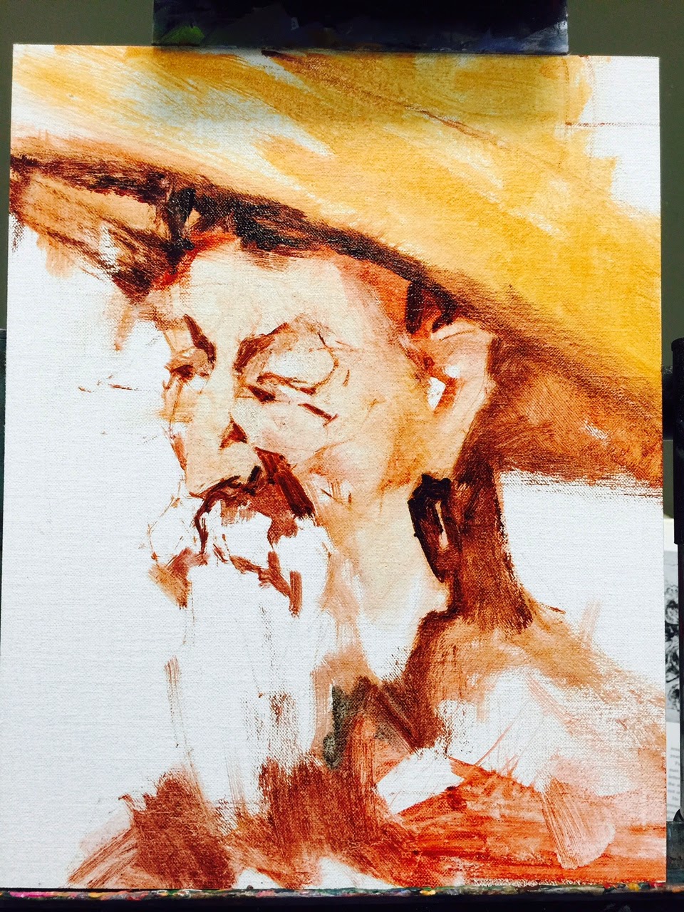 Chris Benavides' Painting Journal: Jeffrey Watts Workshop