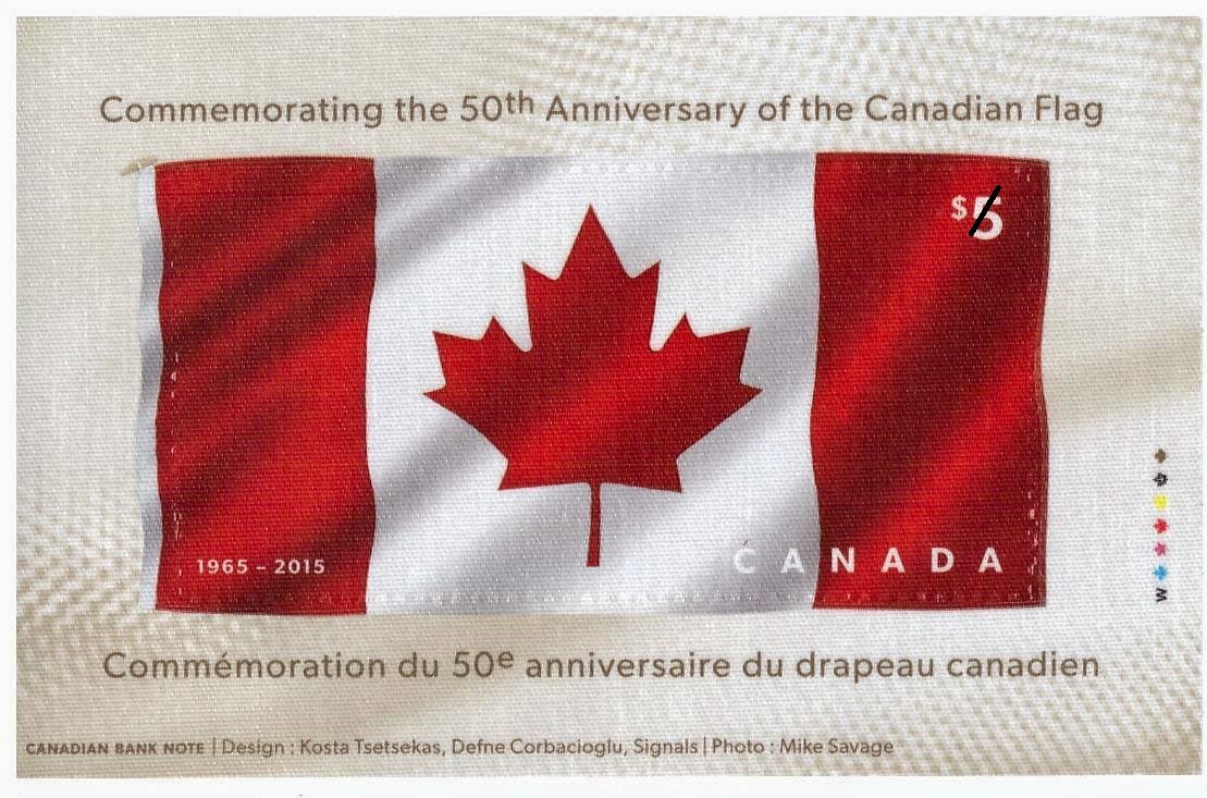 Canadian Stamps and Covers: 50th Anniversary of the Canadian Flag