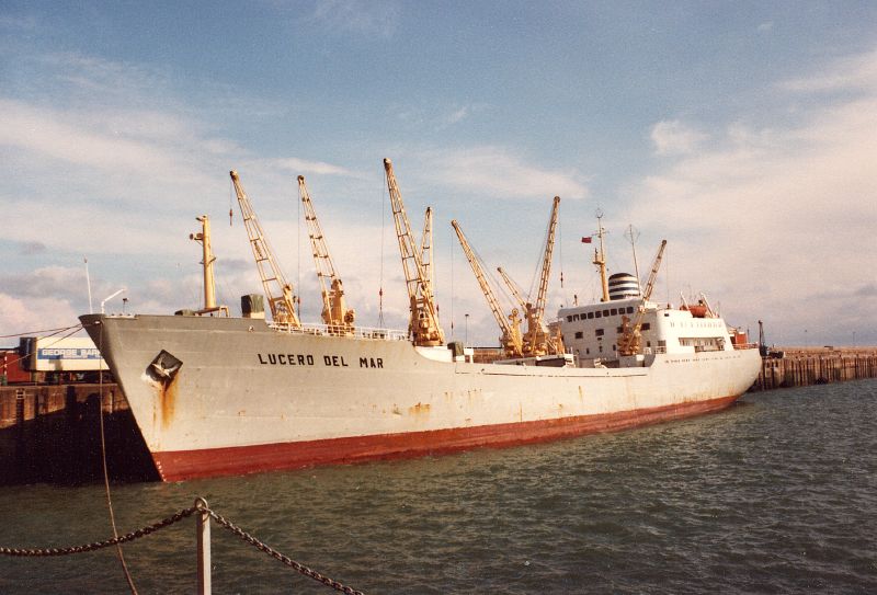 MARINA MERCANTE URUGUAYA: M/N Lucero del Mar, Montemar 1980-1987
