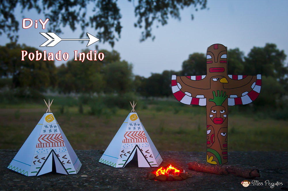 DiY Poblado Indio | Miss Peguitos: blog Eco-Friendly y sostenible con ...