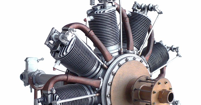 The Great Canadian Model Builders Web Page!: Le Rhone Type 9C