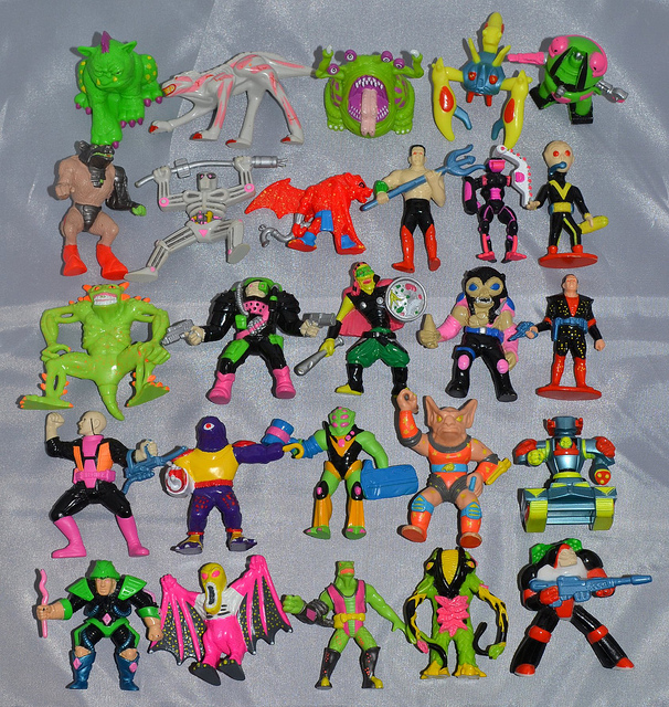 Little Weirdos: Mini figures and other monster toys: Trash Bag Bunch