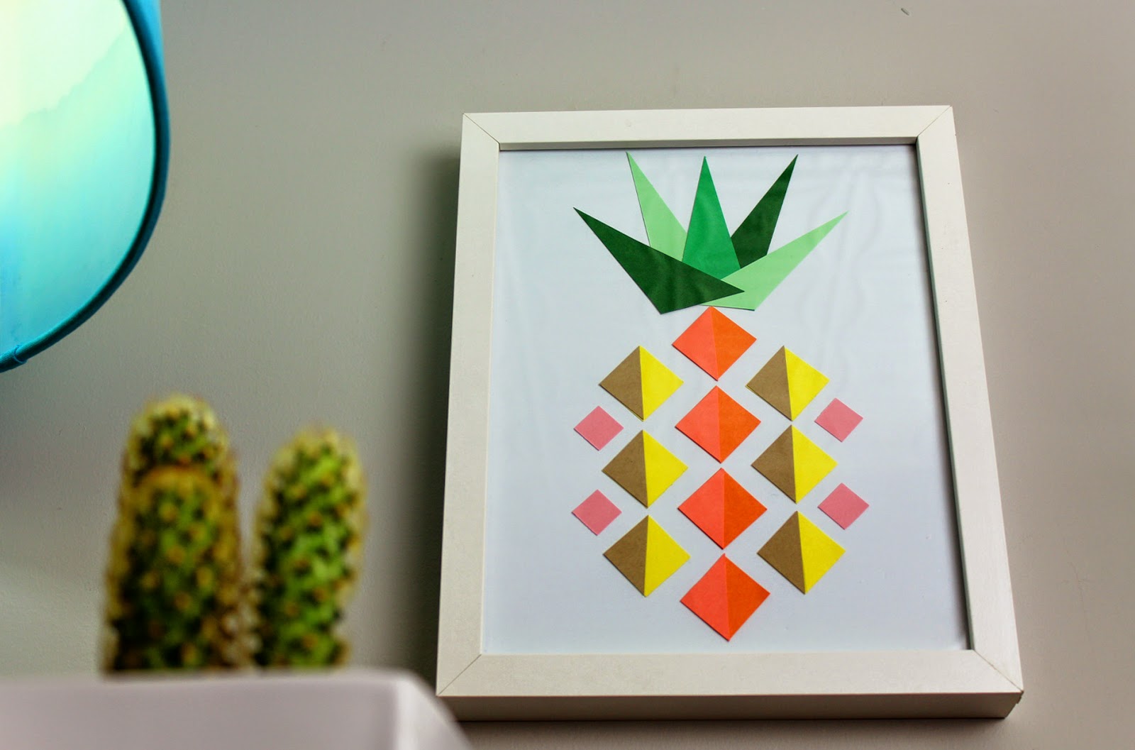 Nest: Episode 18 // Geometric Pineapple Art