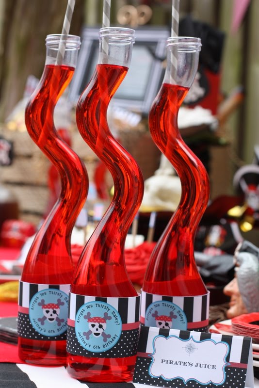 Pirate themed party by Pizzazzerie - Anders Ruff Custom Designs, LLC