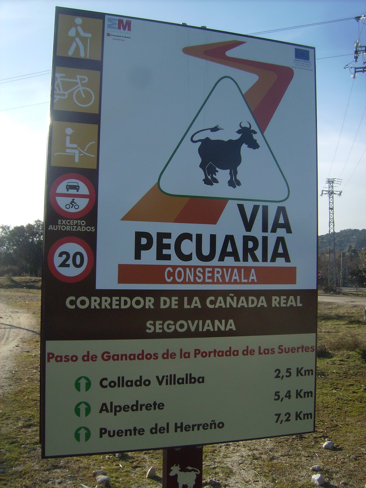 Caminos y senderos españoles: RED DE VÍAS PECUARIAS (MADRID)