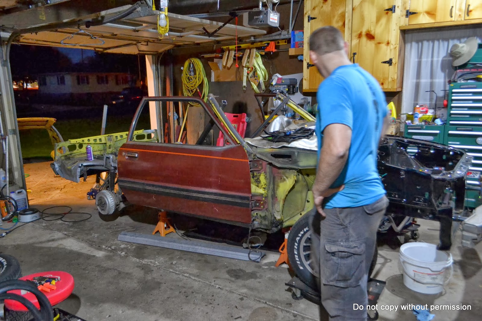 Fox Body Mustang Restoration: Mustang Roof and Rear Quarters sectioning