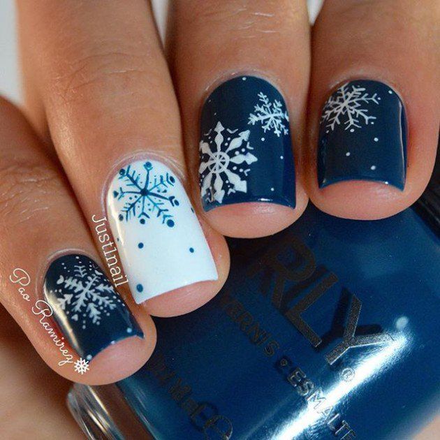 Simple Nail Designs For Cold Weather ~ Beautiful Nails And Color