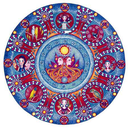 Tarot, Potions, and Psychedelic Magick Spells: Serpent Mandalas by ...