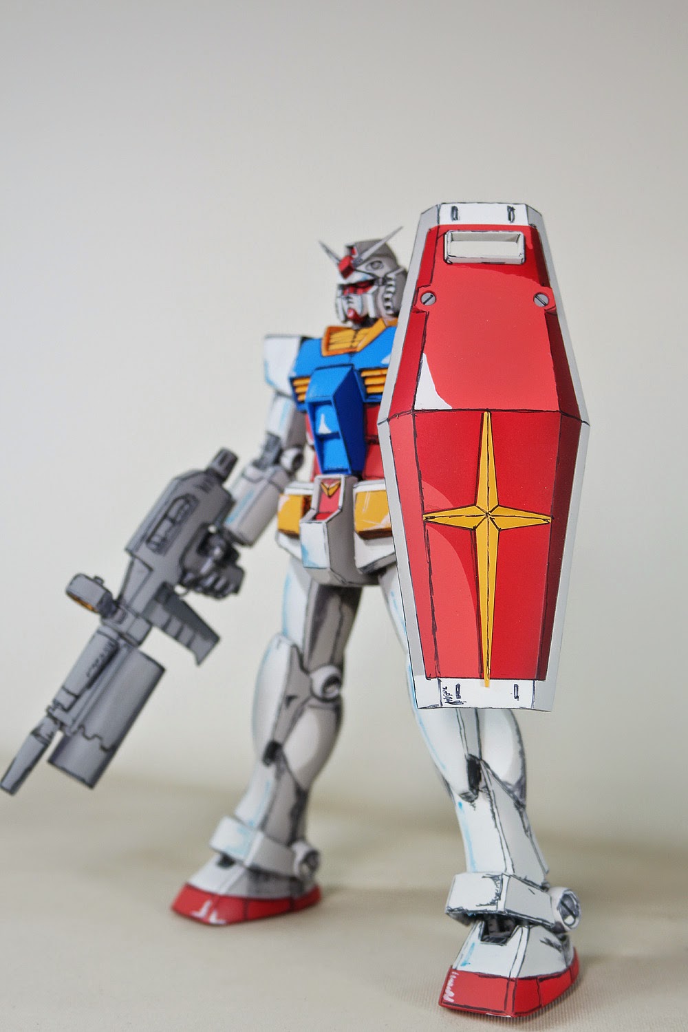 GUNDAM GUY: MG 1/100 RX-78-2 Gundam 2.0 Anime Style - Custom Build