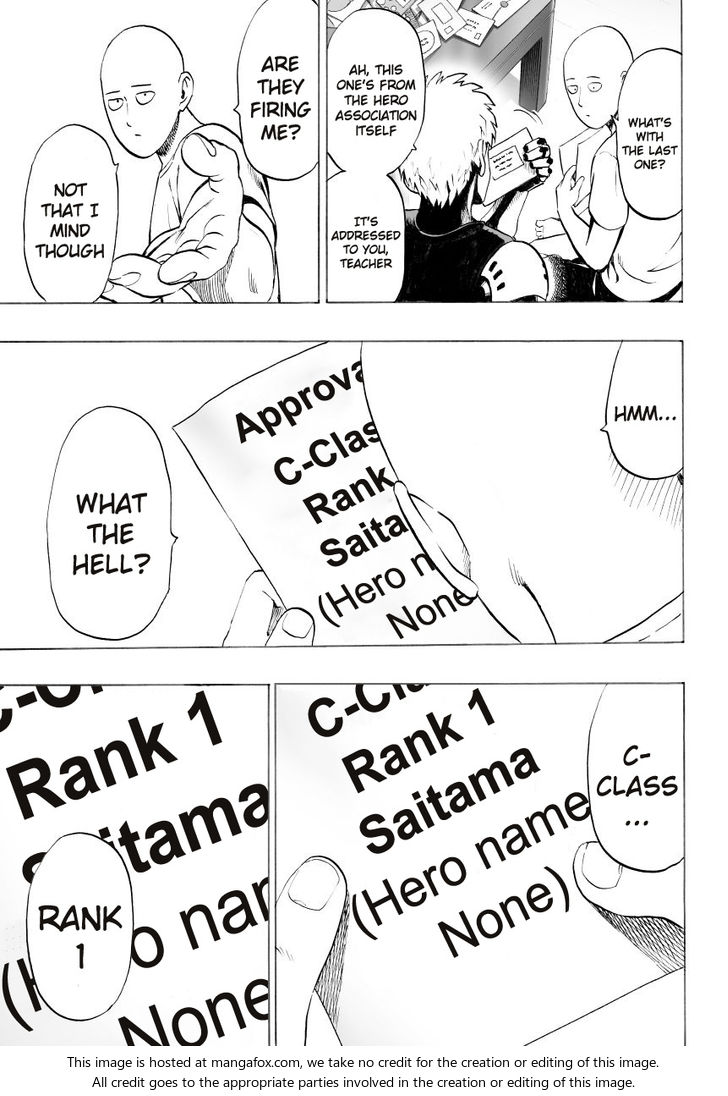 ONE PUNCH MAN CHAPTER 28 | One punch man manga