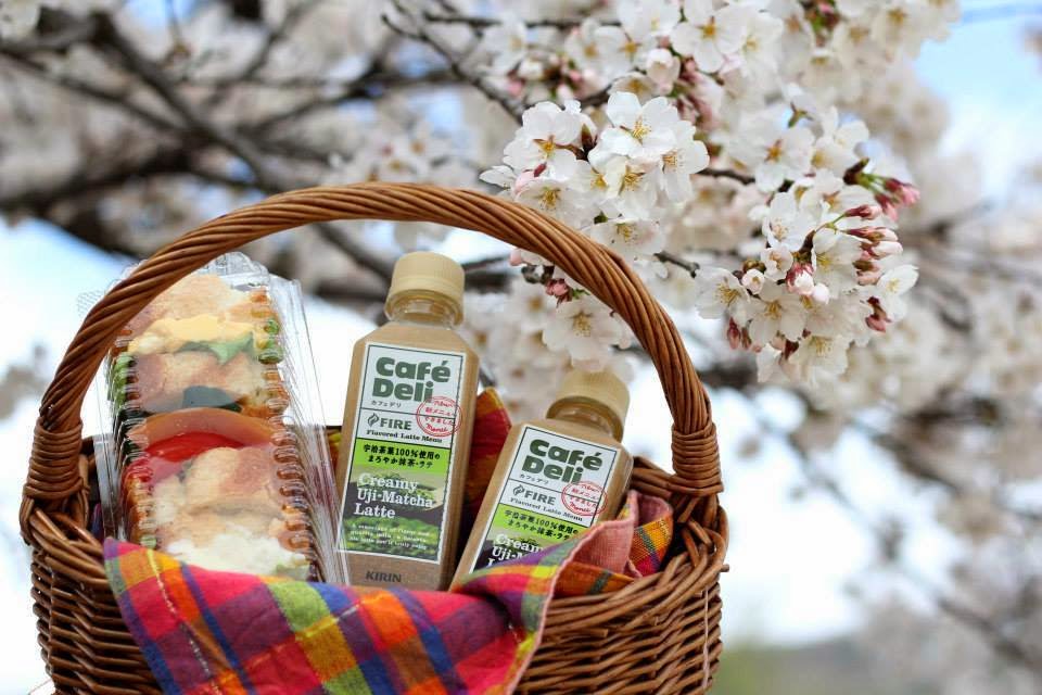 Food Science Japan: Kirin Cafe Deli and Cherry Blossoms