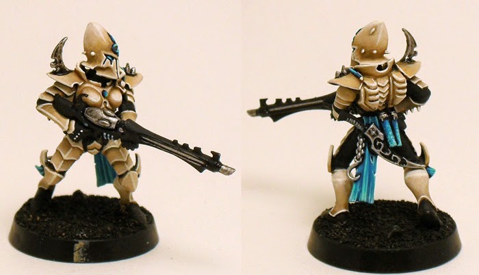 The Tau of War: Painting White Dark Eldar