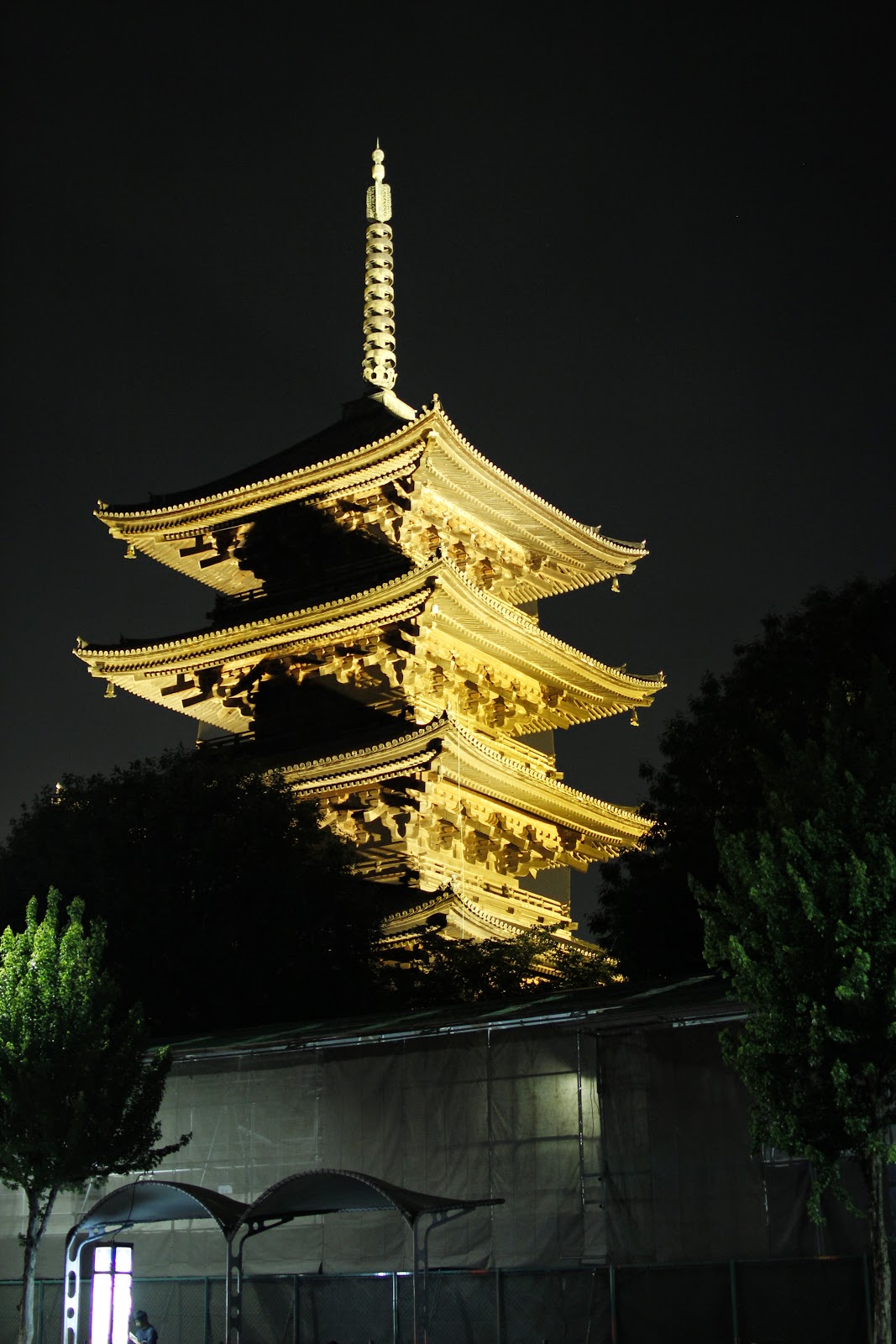 nanyfadhly: Hari Ke Lima : Nijo Castle, Kyoto Aquarium & Toji Temple