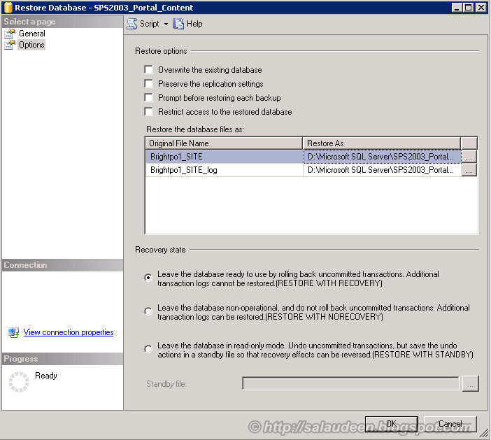 SharePoint 2003 to SharePoint 2007 Migration using Database Attach ...