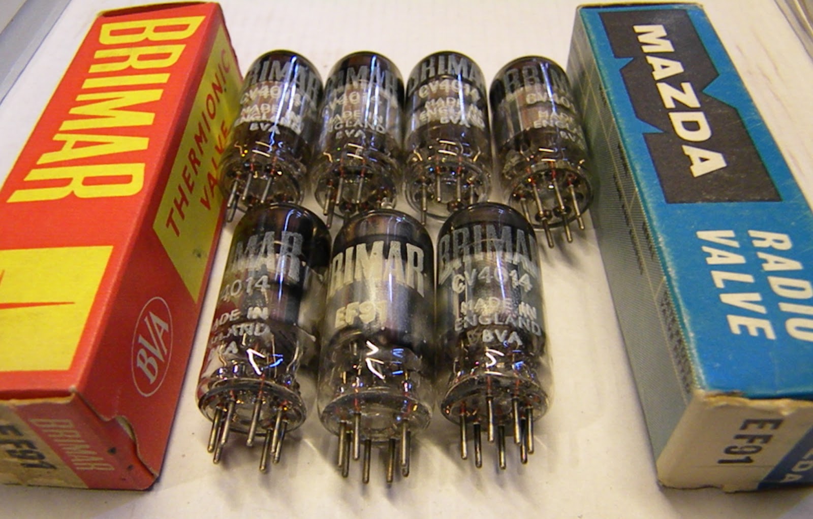 NOS Tube Store: BRIMAR EF91/CV4014