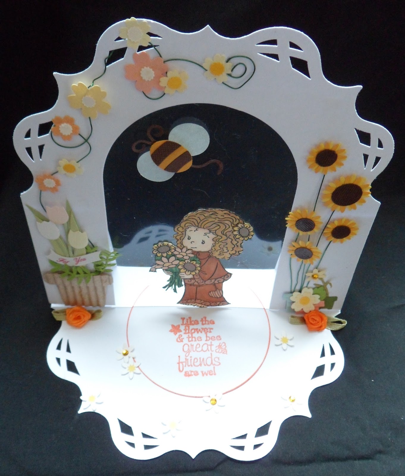 .K's crafty corner.: Easel Arch Card Tutorial