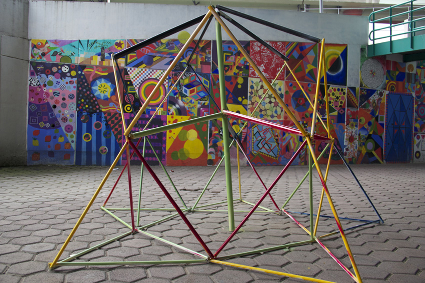 Docencia Oscar Robles: Esculturas con pvc