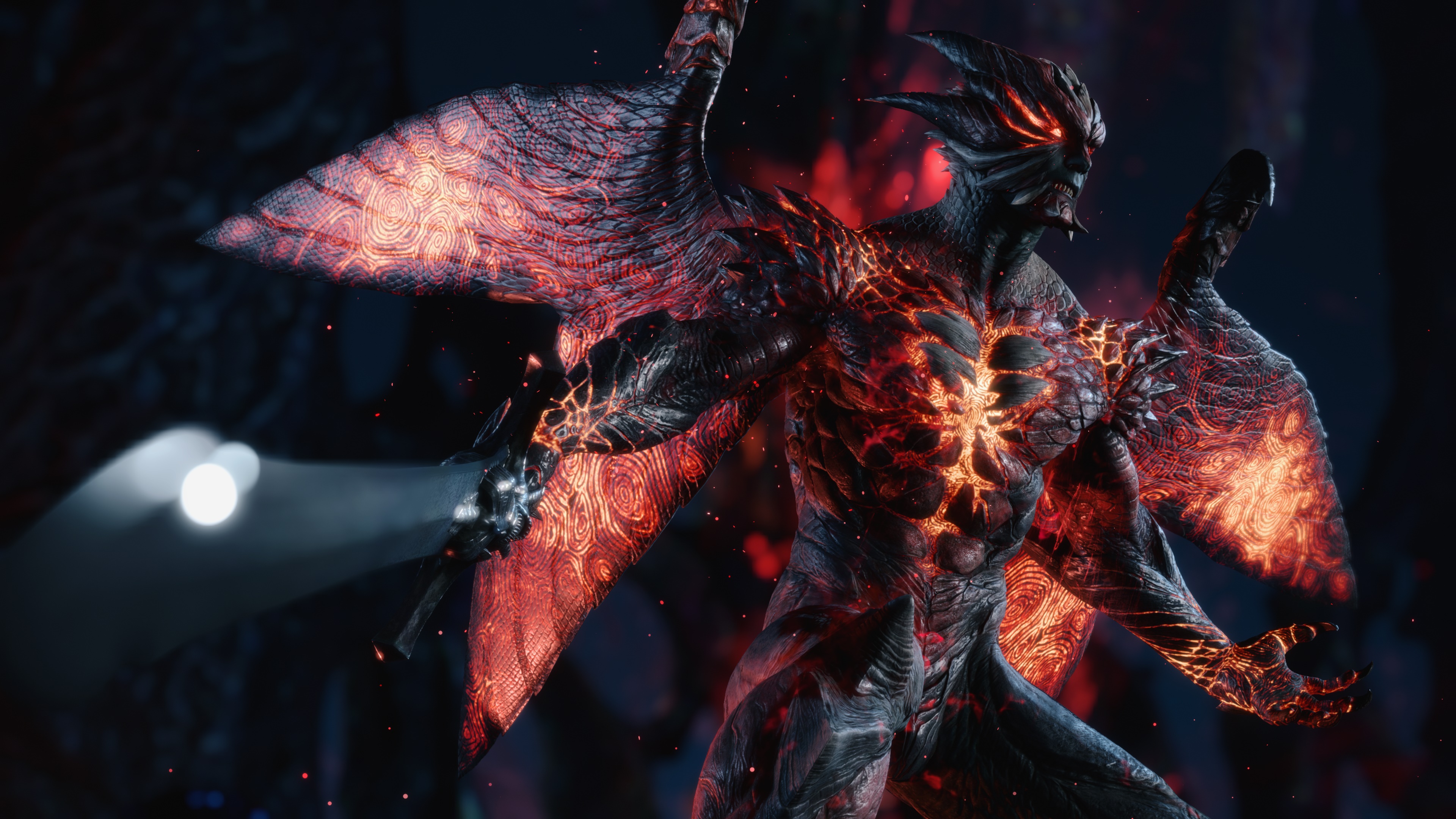 Dante Devil Trigger Devil May Cry 5 4k 12 Wallpaper Pc Desktop