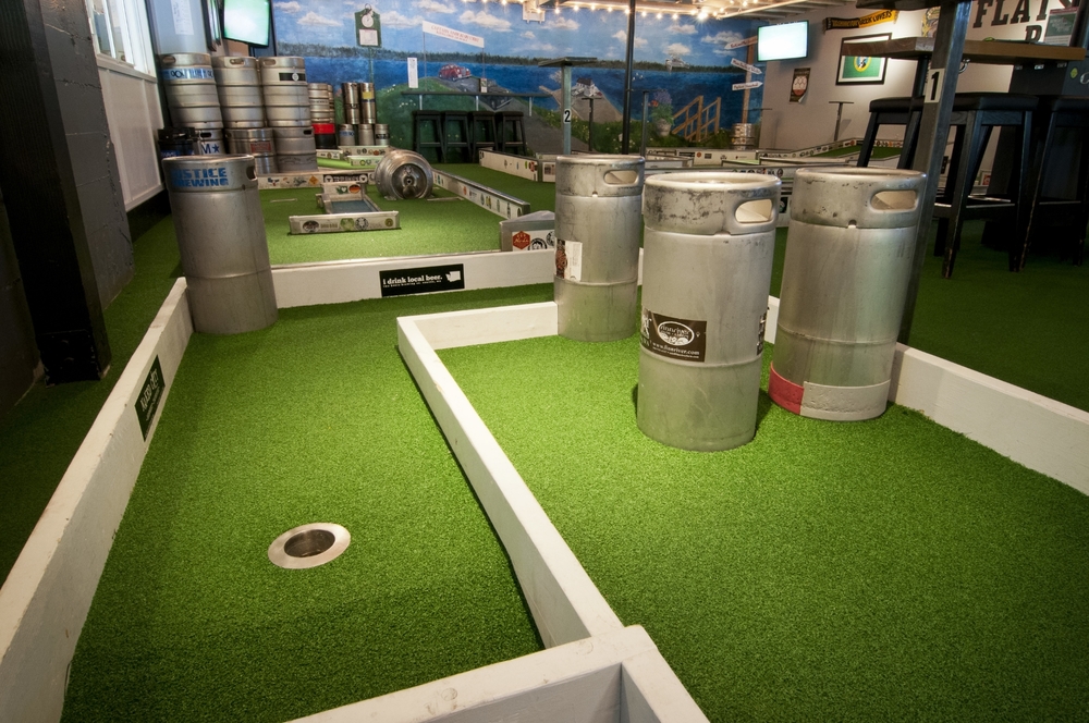 TUKANG TAMAN MODERN | JASA PEMBUATAN LAPANGAN GOLF MINI ( PUTTING GREEN ...