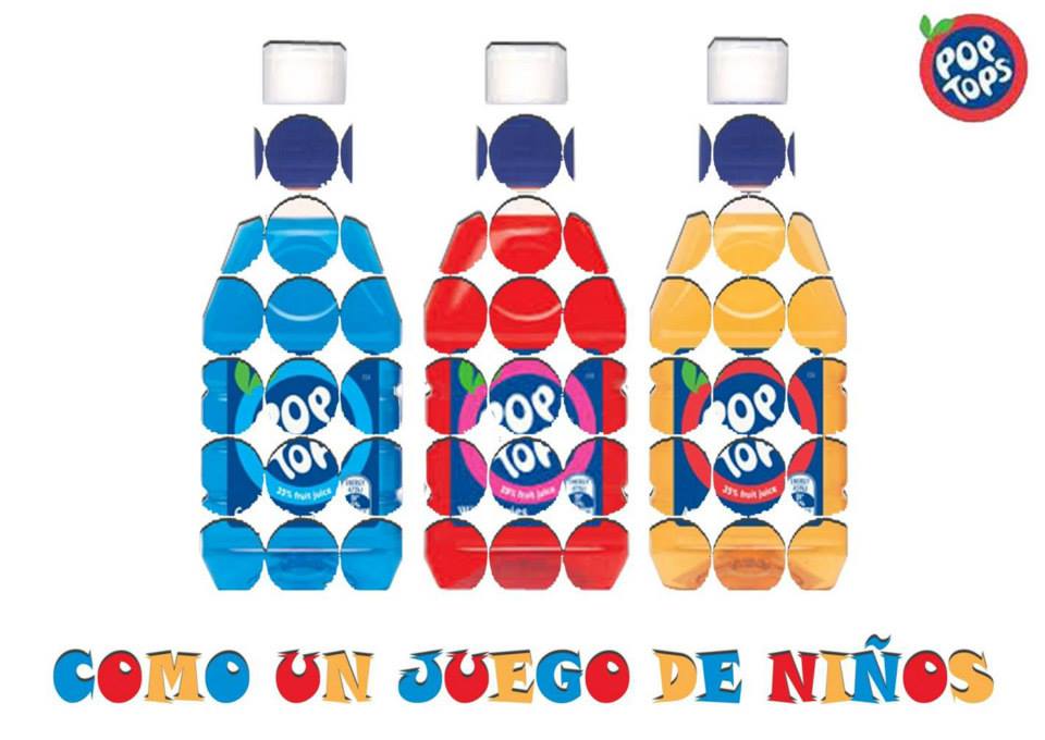Graphic J Design: Diseño para concurso "Pop Tops" refresco infantil ...