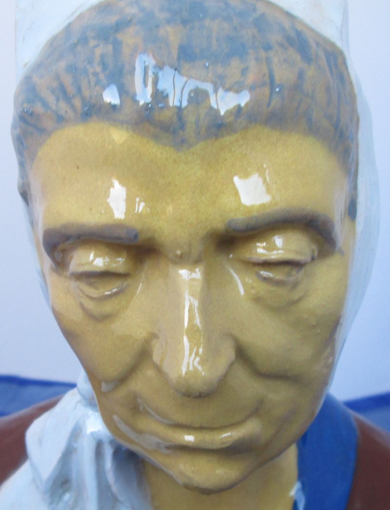 Malicorne Bust of a Bretonne by Paul Lecomte, circa 1930 "SOLD"