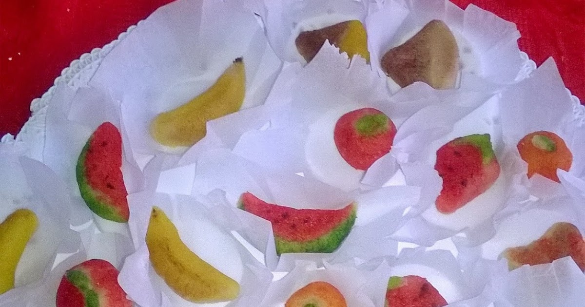 fruttini in pasta di mandorle ( almond paste fruit)