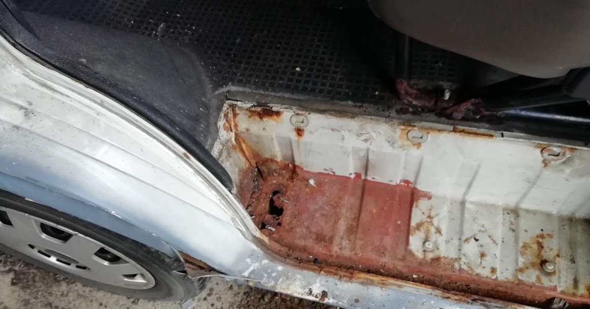 Biały the VW transporter T4 restoration: More rust