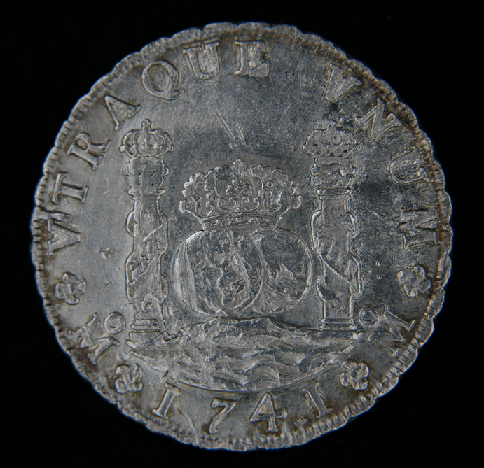 Monedas de México / Monedas Históricas: 8 Reales Felipe V