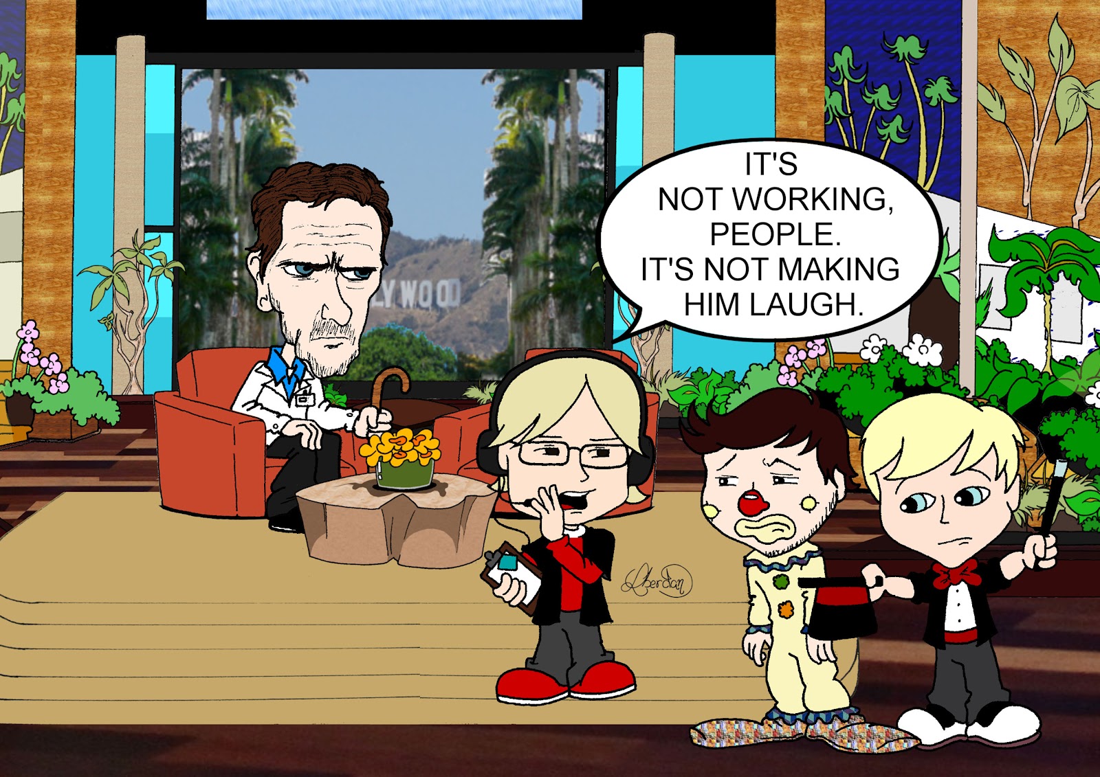 Ellen DeGeneres Cartoon