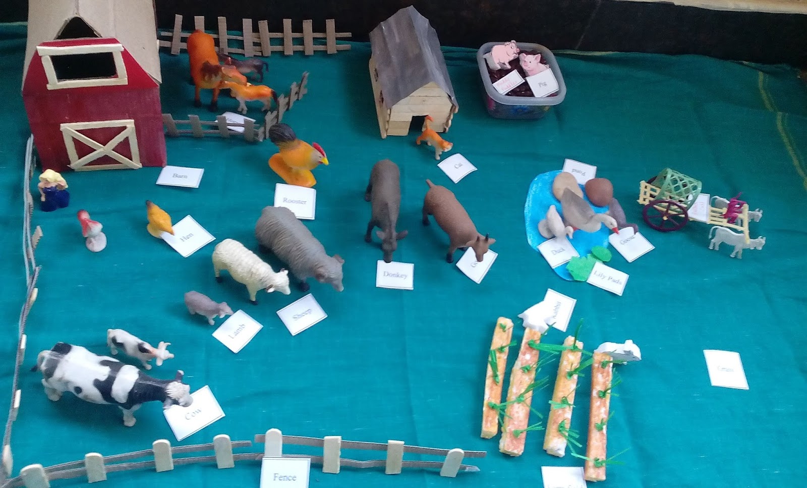 Mom-The First Teacher: The First Grammar Lesson with Montessori Grammar ...