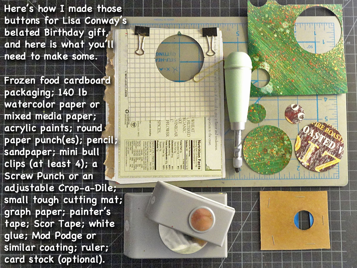 ~Rose's Art Garden~: How To: DIY Custom Buttons