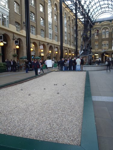Tired of London, Tired of Life: Play pétanque at Hay's Galleria