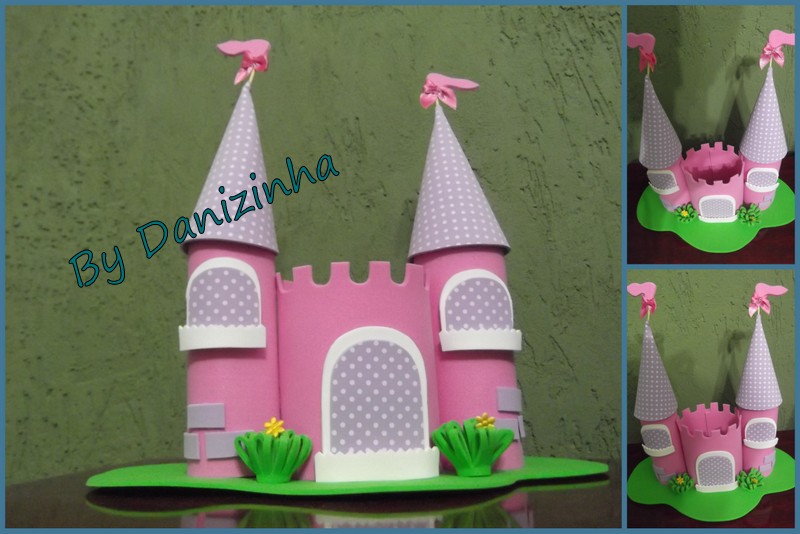 Artes da Danizinha: Castelo em eva