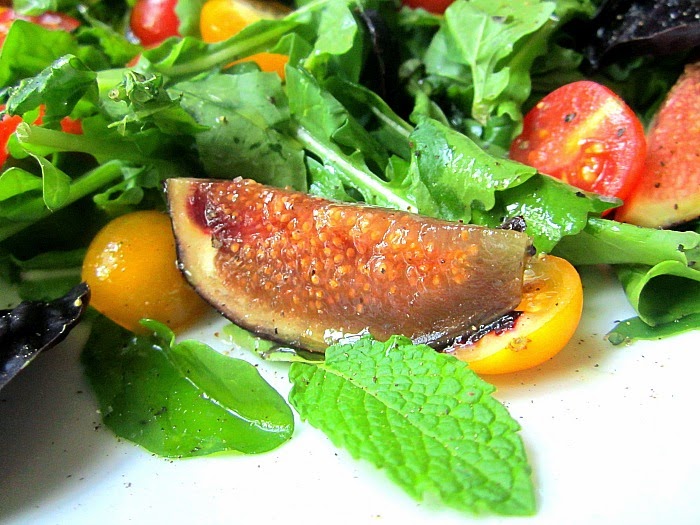 Summer Salad of Tomatoes & Figs