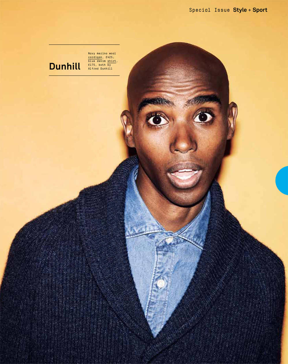 Skinnydip: David Titlow shoots Mo Farah for Esquire, in Mo's first ...