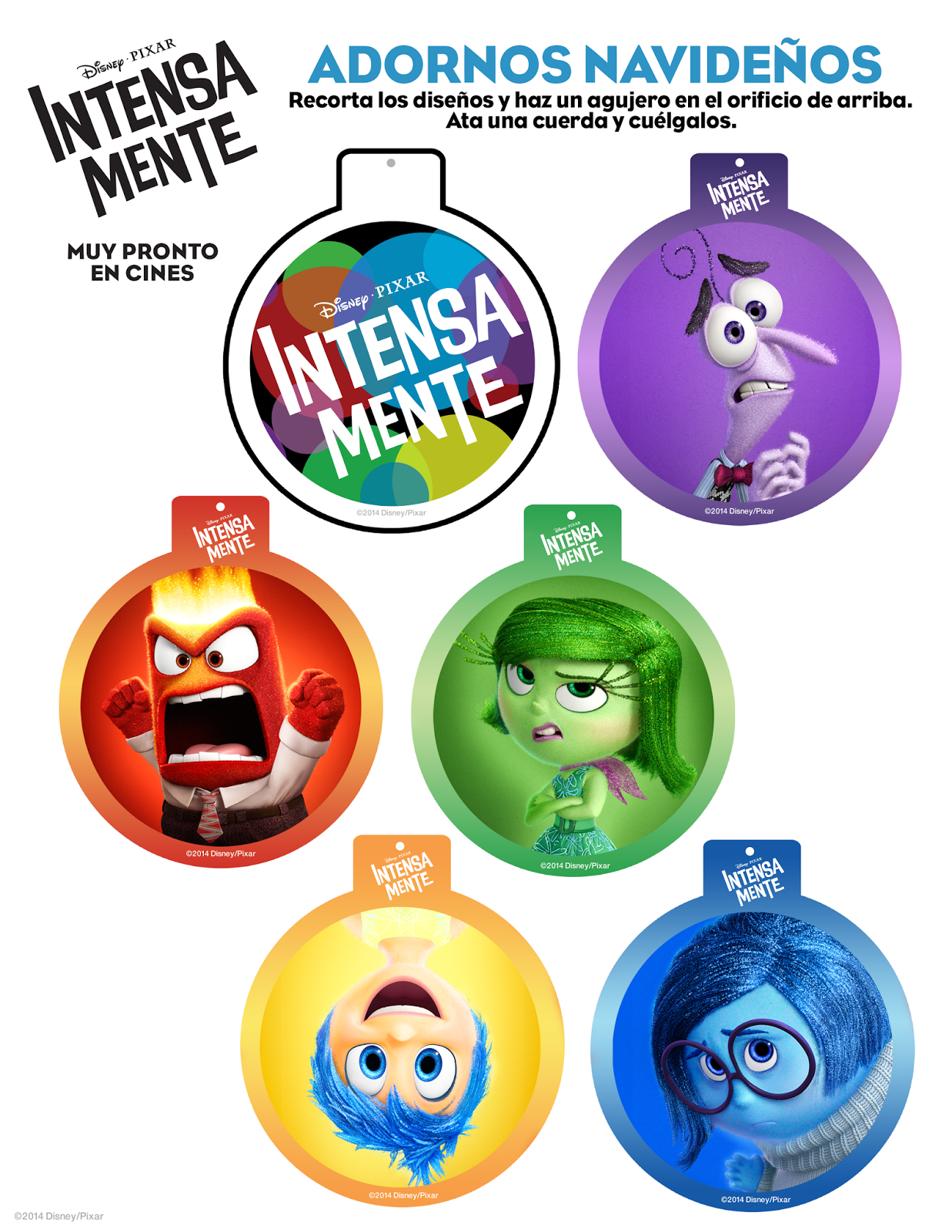 Fielalcine.blogspot.com: Adornos Navideños del film de animación ...