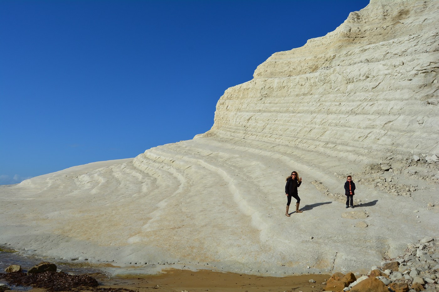 Sicile - la Scala dei Turchi - Les routes de tous les voyages