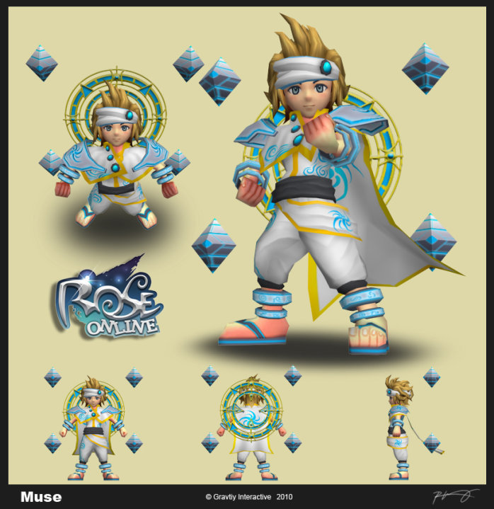 Ronald Hwang: R.O.S.E Online Armor Sets