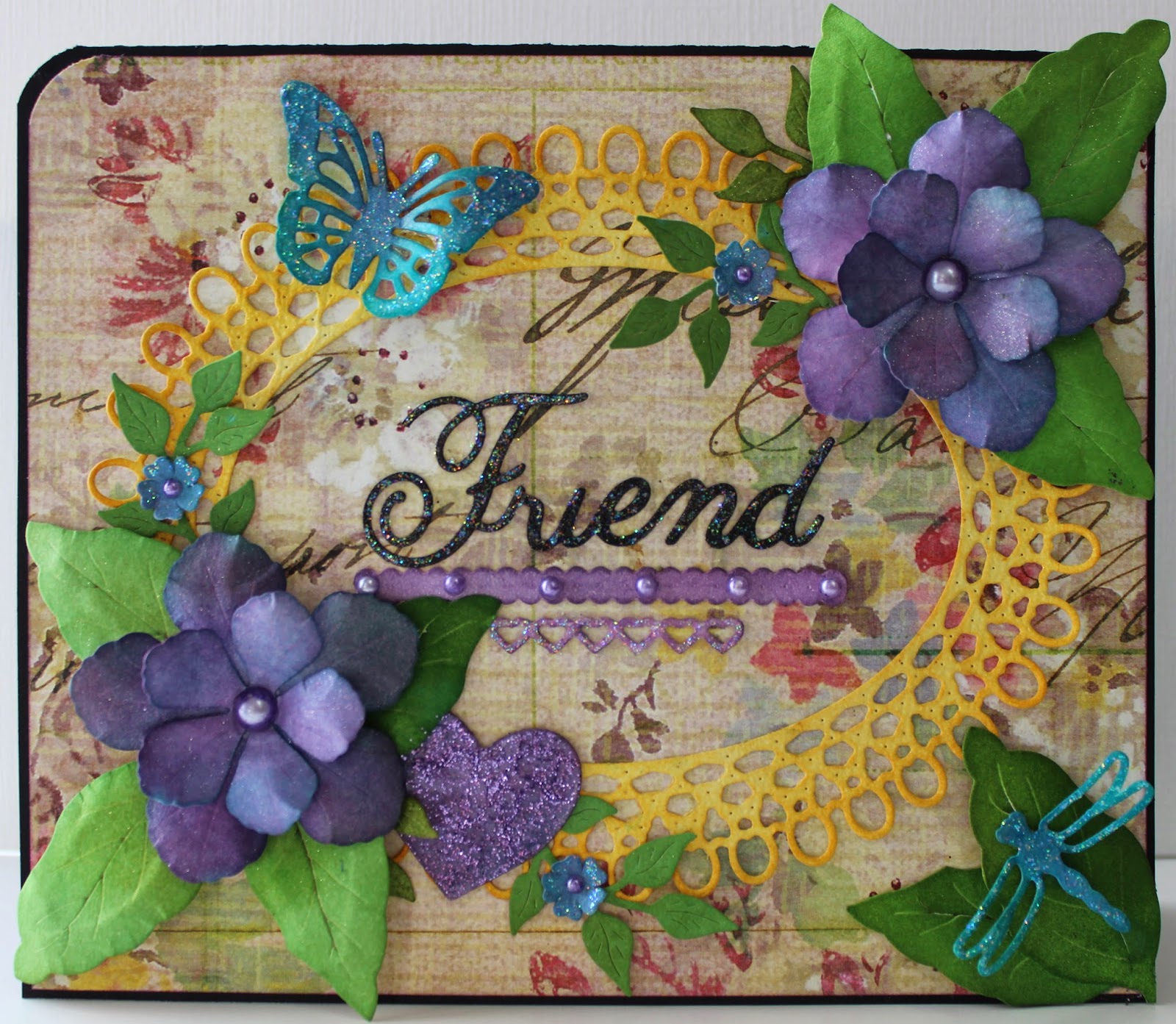 Spring Friend Card - Cheery Lynn Designs Inspiration Blog