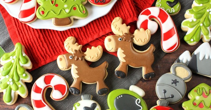 How To Make Decorated Moose Sugar Cookies