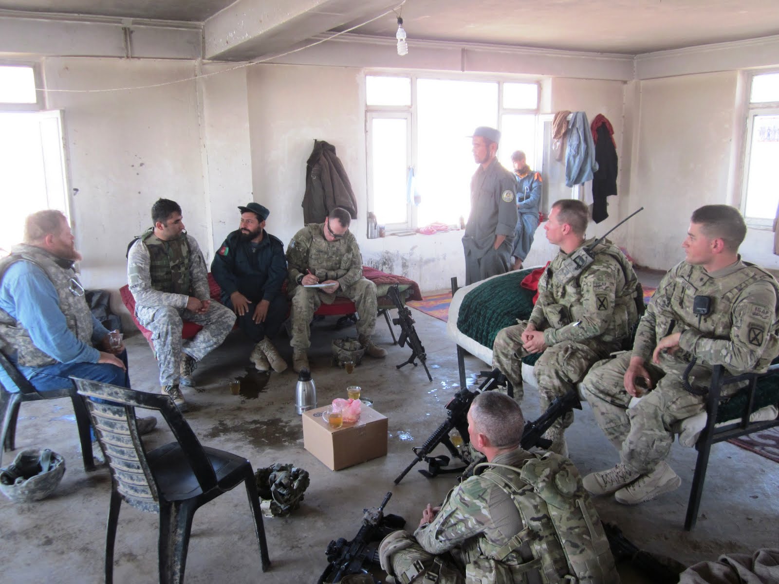 Woodhenge Self Reliance Campus: Week 1 at FOB Pasab