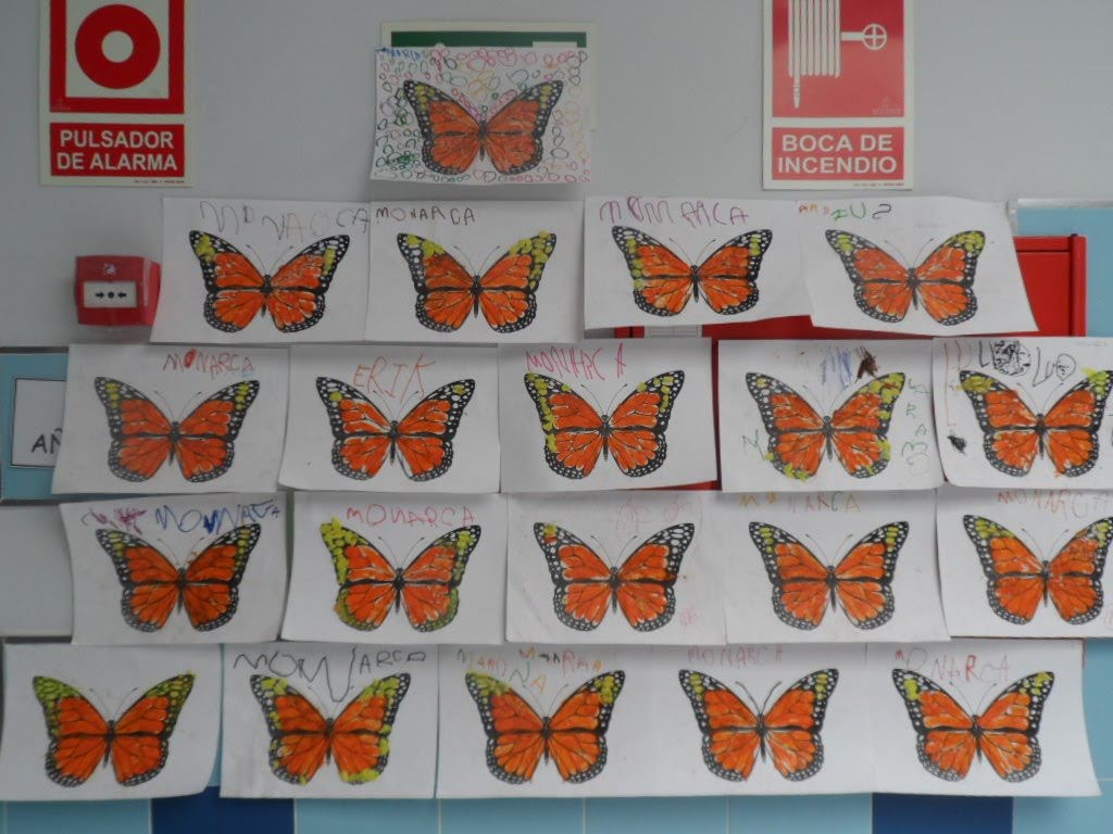PAULA INFANTIL: MARIPOSA MONARCA