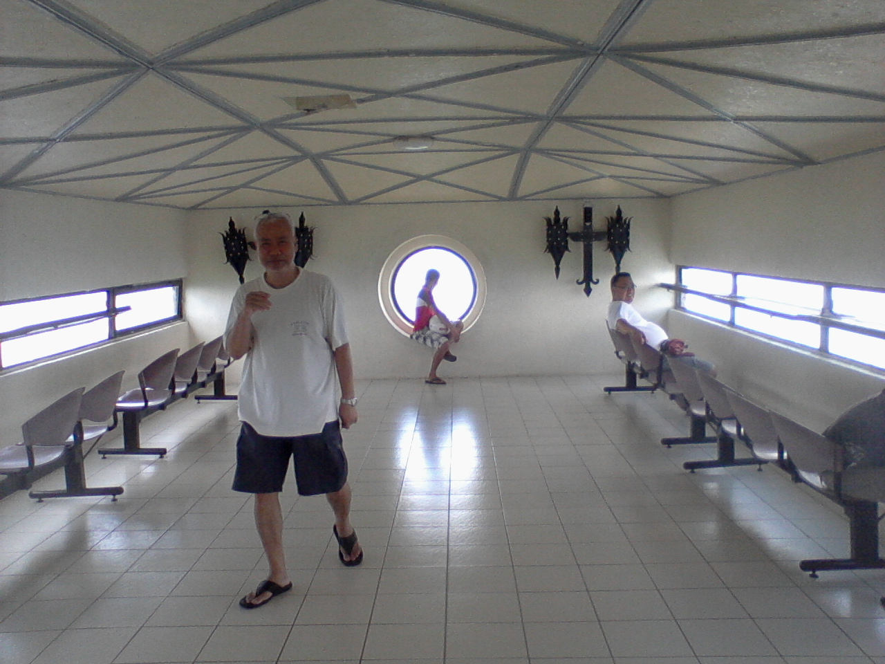 red toenails: Mt. Samat at last!